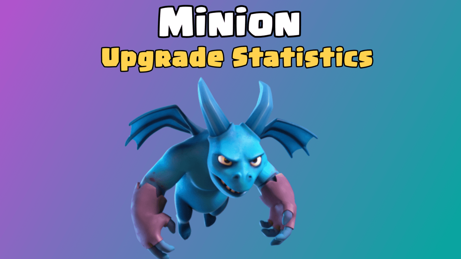 Minion: Max Levels and Upgrade Cost - ClashDaddy