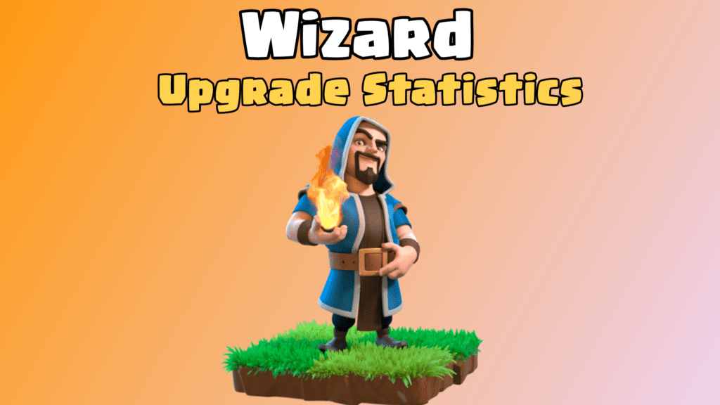 Wizard: Upgrade Cost, Max Levels and Upgrade Time - ClashDaddy