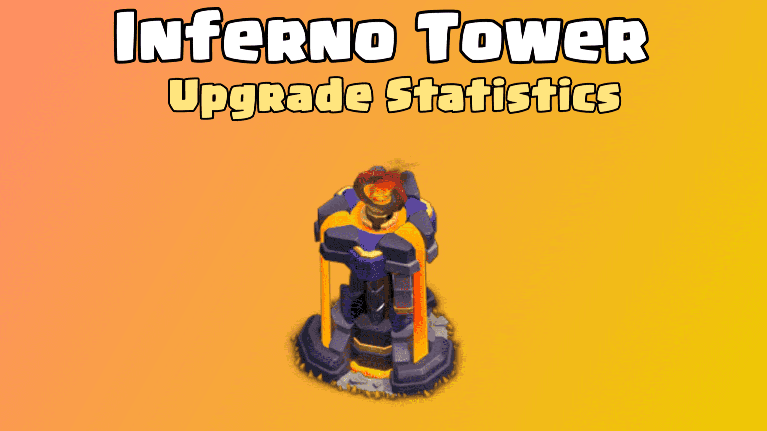 Inferno Tower Max Levels and Upgrade Cost - ClashDaddy